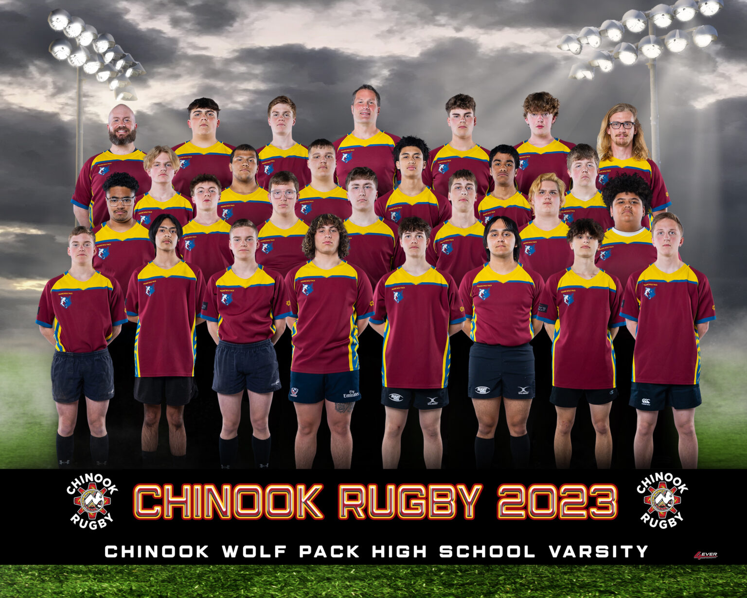 HS Boys Varsity – Chinook Wolf Pack – Chinook Rugby